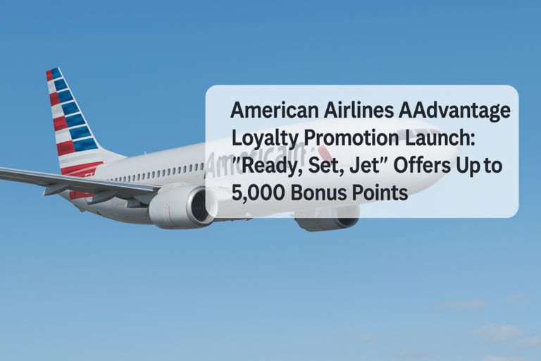 American Airlines AAdvantage Loyalty Promotion Launch: 'Ready, Set, Jet ...
